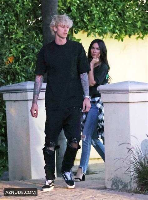 Megan Fox Leaves Machine Gun Kellys La Home After A Late Night
