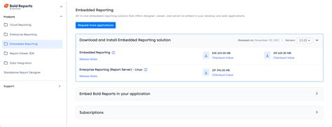 Download And Installation Embedded Reporting Tools