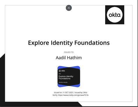 Okta Iam Cybersecurity Zerotrust Auth0 Techlearning Aadil Hathim