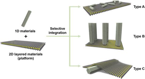 Configuration Of 2d1d Mixed Dimensional Heterostructures Type A