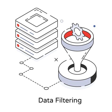 Trendy Data Filtering 19547638 Vector Art At Vecteezy