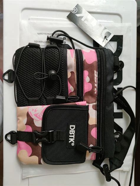 Dbtk Pink Camo Sling Bag Mens Fashion Bags Sling Bags On Carousell