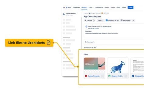 linking sharepoint files to a jira issue okapya