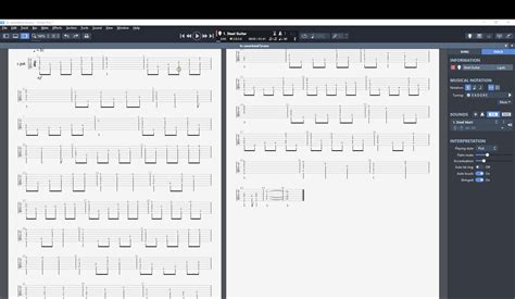 How Can I Align Horizontal Tabs Rguitarpro