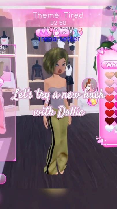 New Code Item Dollie Hack To Win Dti Dresstoimpress Fashion Hack