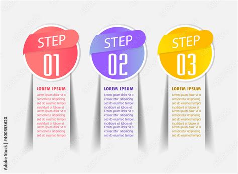 Modern Text Box Template Banner Infographics Stock Vector Adobe Stock