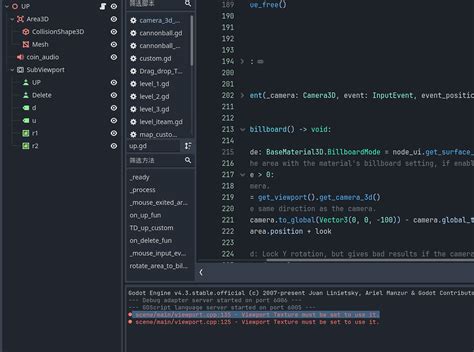 Use Subviewport Error Help Godot Forum