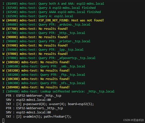 Esp Idf网络编程之mdns 赵逸尘个人博客