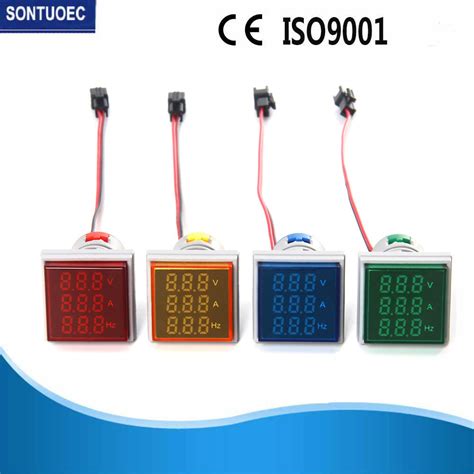 Warning Signal Accident Signal Indicator LED Panel Meter And Indicator Digita