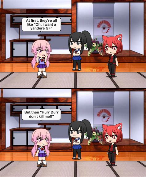 Yandere Girl Gacha Life By Gachayup On Deviantart