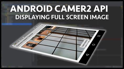 In This Episode Of The Android Camera2 Api We Implement The Android Camera2 Api Full Screen