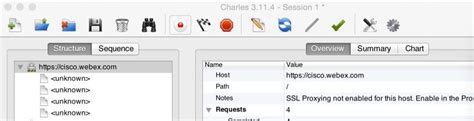 Configure Charles Proxy To Capture Traffic Using Mac Cisco