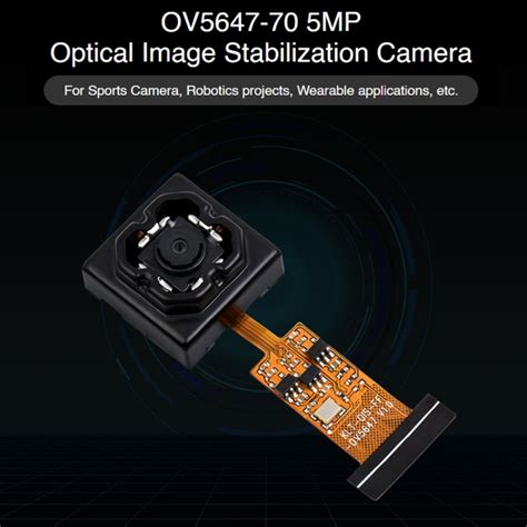 Raspberry Pi용 Waveshare 5mp Ov5647 광학 이미지 안정화 카메라 모듈
