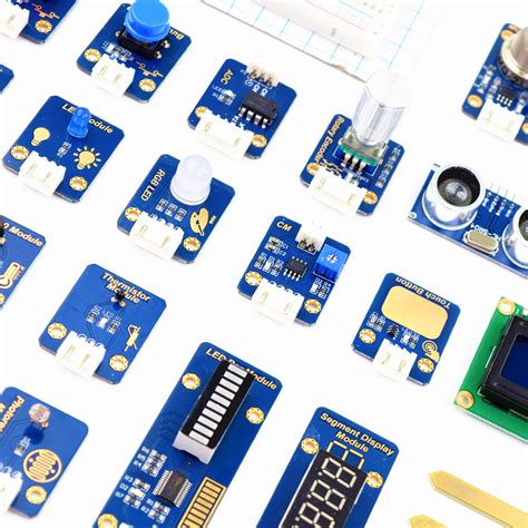 adeept 24 modules sensor kit for raspberry pi 3 2 b b ds18b20 robot