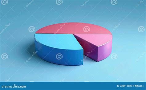 3d Render Icon 3d Pie Chart Rotating And Morphing Representing Business Growth Icon 3d Style