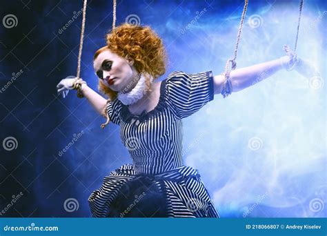 Circus And Puppet Theater Stock Image Image Of Halloween 218066807