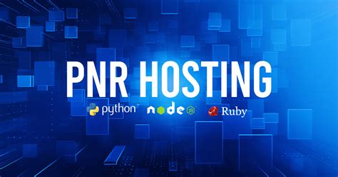 Pnr Hosting Python Nodejs Ruby Dianahost