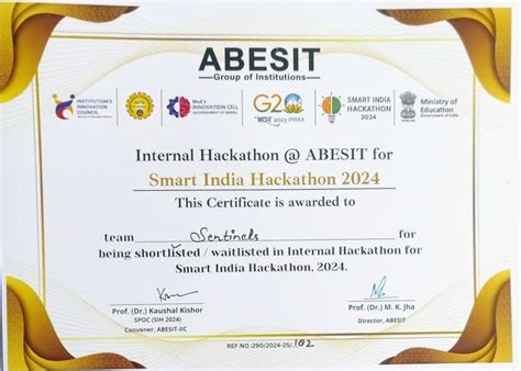 Kanishka Singhal On Linkedin Sih2024 Hackathon Innovation Teamwork