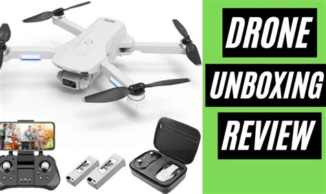 4drc F8 Gps Drone With 4k Camera Unboxing Tech News Fix