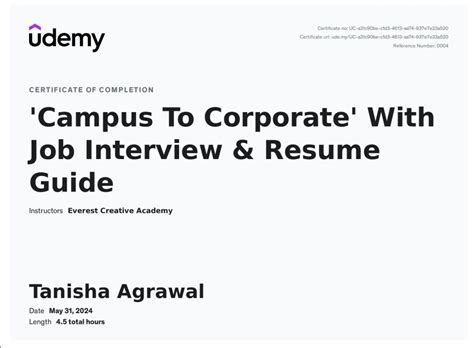 Tanisha Agrawal On Linkedin Im Thrilled To Announce That Ive Successfully Completed The