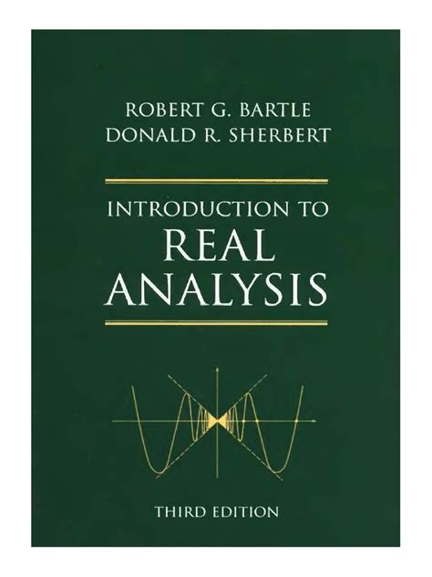 Introduction To Real Analysis Robergt G Bartle Pdf