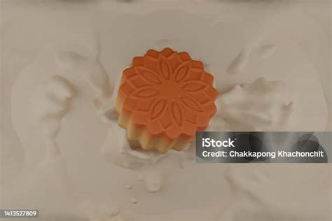 우유 스플래시 디자인 요소 흰색 추상 액체 배경 3d 렌더링 일러스트레이션이있는 달케이크 0명에 대한 스톡 사진 및 기타 이미지 Istock