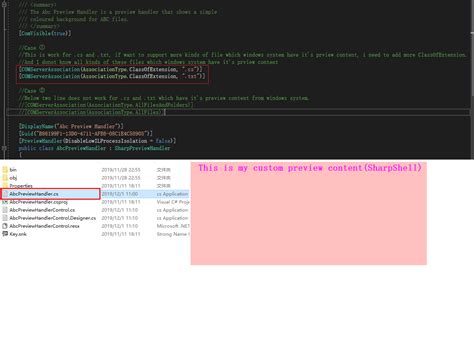 Previewhandler Not Works For System Know File Extension Cs Txt And So On · Issue 318