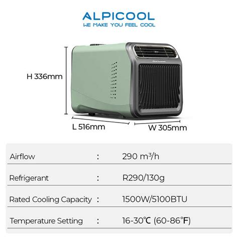 Alpicool Portable Ac Efficient Cooling For Home And Car