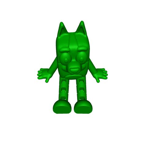 3d Printer Files 3mf File Articulated Companion Bluey Buddy
