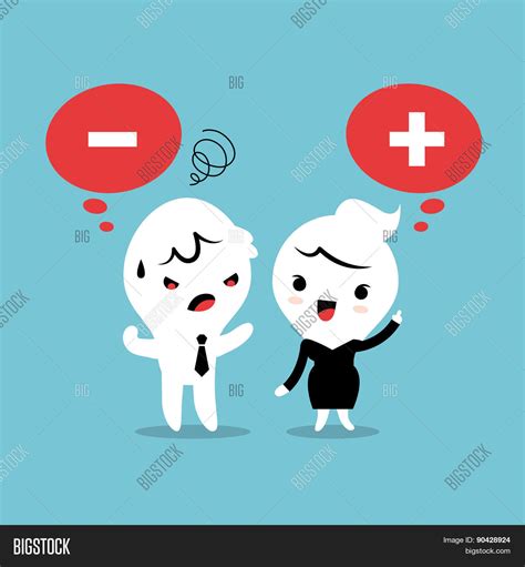 Positive Negative Vector And Photo Free Trial Bigstock