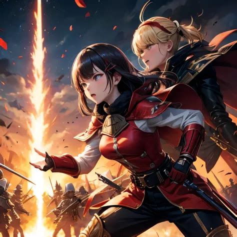 Team Rwby Fight Scene Seaart Al Free Al Art Generator