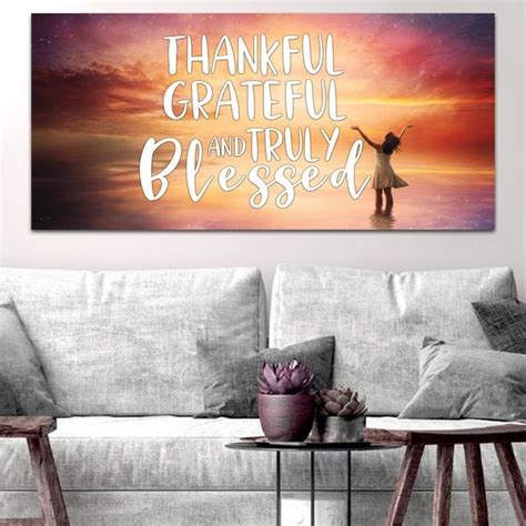 Hands Out 3 Thankful Grateful And Blessed Wall Art Christian Walls