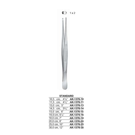 Standard Tissue Forcep Akhyar Surgical