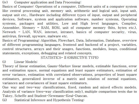 UPSC IES ISS Examination Syllabus UPSC IAS EXAM PORTAL