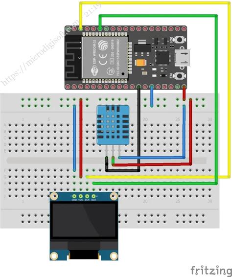 Micropython Oled Ssd1306 Display With Esp32 And Esp8266