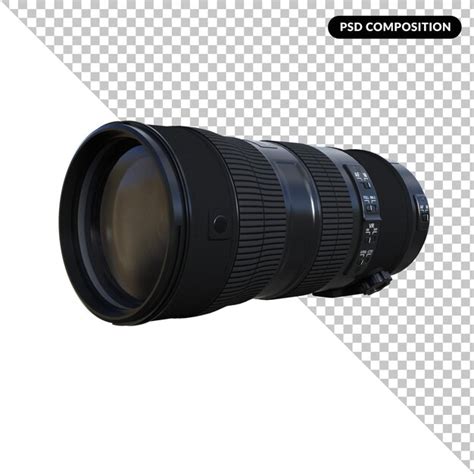 Premium Psd Digital Photo Camera Isolated 3d Rendering