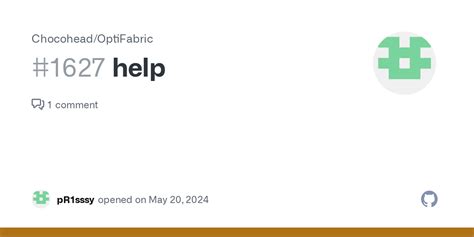 Help Issue Chocohead Optifabric Github