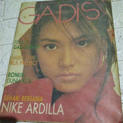 Jual Majalah Gadis No Tahun Edisi Sehari Bersama Nike Ardilla Shopee Indonesia