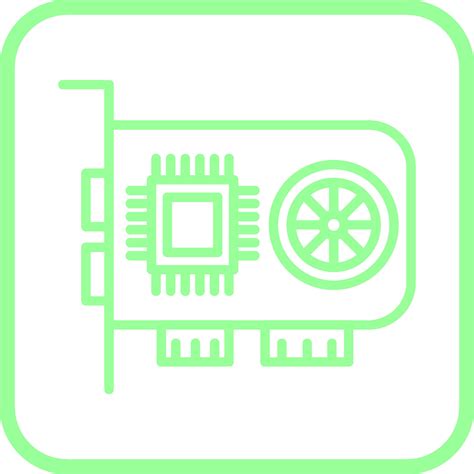 GPU Vector Icon Vector Art At Vecteezy