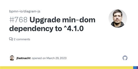 Upgrade Min Dom Dependency To 410 · Issue 768 · Bpmn Iodiagram Js · Github
