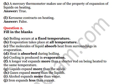 Selina Concise Physics Class 8 Icse Solutions Chapter 6 Heat Transfer Learn Cram