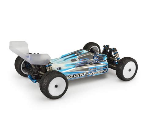 JConcepts RC10 B74 1 S2 4WD Buggy Body W S Type Wing Clear Light Weight JCO0412L Cars