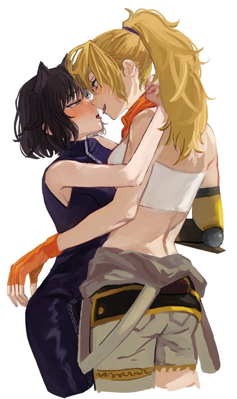 Yang Xiao Long And Blake Belladonna Rwby Drawn By Naizo Kimosugimasu Danbooru