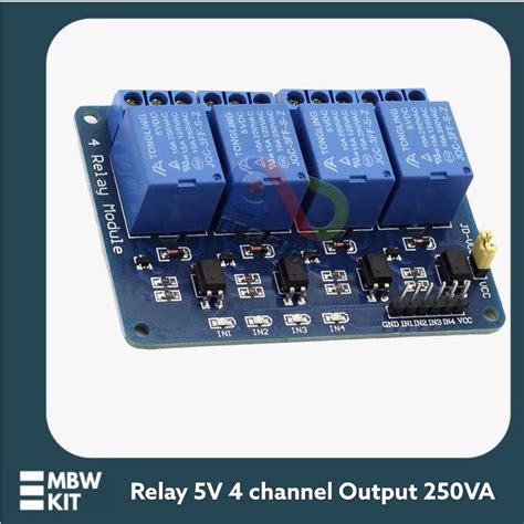 Jual Modul Relay 5V 4 Channel 4CH Shopee Indonesia