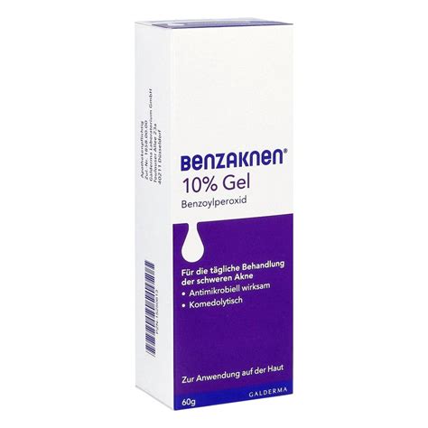 Benzaknen 10 Gel Bei Akne 60 G Online Kaufen