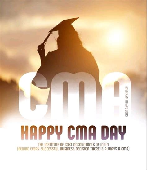 saswat kumar parida on linkedin happy cma day cma not only a name but also a brand