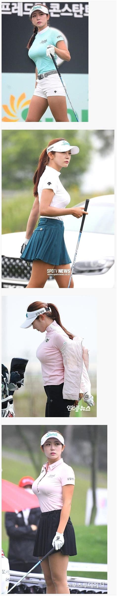 가슴 큰 걸로 유명한 여자 골프선수