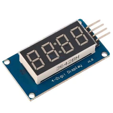 Jual Modul 7 Segment Display Tm1637 Arduino Uno Shopee Indonesia