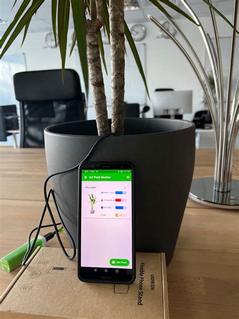 Iot Plant Monitor Using Xiao Esp32c3 And Flutter App Iot Iot Projects