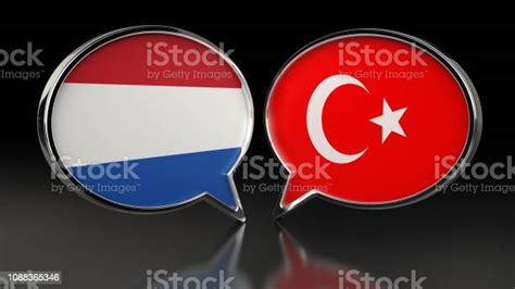 연설 거품과 네덜란드와 터키 플래그입니다 3 차원 일러스트 레이 션 0명에 대한 스톡 사진 및 기타 이미지 0명 3차원 형태 Eurozone Istock